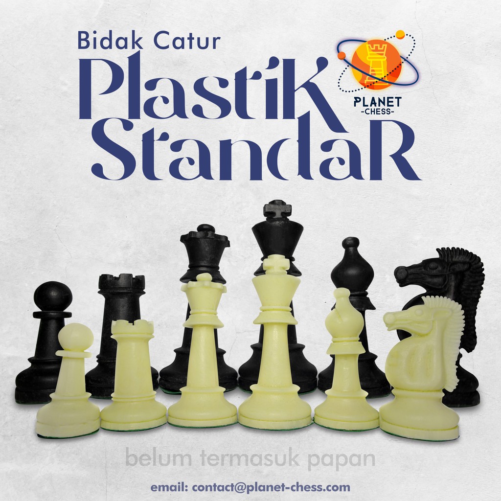 Percasi Standard Plastic Chess Pieces | Shopee Malaysia