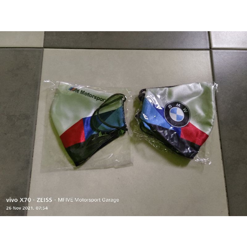 Bmw Mask White 2 Layer | Shopee Malaysia