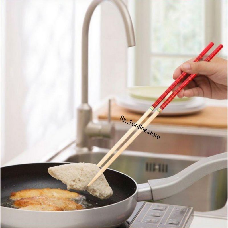 1set(2pair) 39cm / 45cm Extra Long Bamboo Chopstick Long Chopstick ...