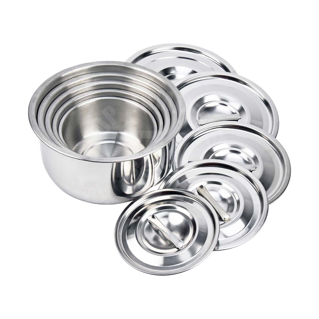 Stainless Steel Cooking Pot Indian Curry Pots cooking utensils with lid ...