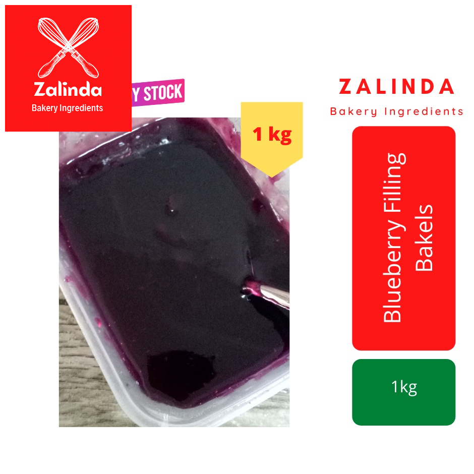 Blueberry Filling Bakels Halal 1kg | Shopee Malaysia