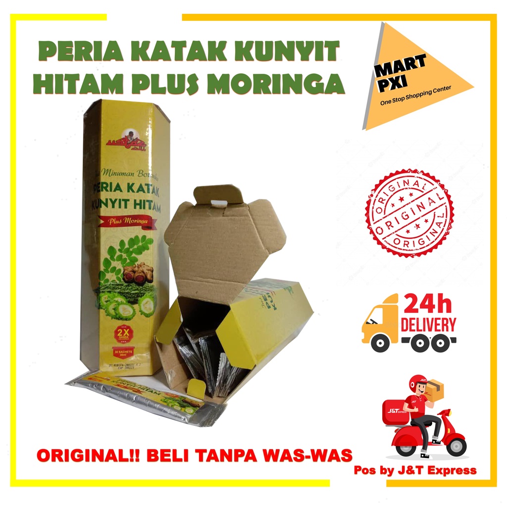 Jus Peria Katak Kunyit Hitam Plus Moringga Pos Segera | Shopee Malaysia