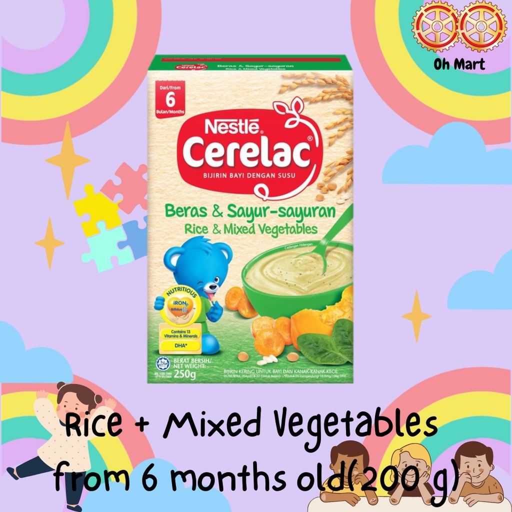 Nestle Cerelac Assorted Flavors (200-250g) | Shopee Malaysia