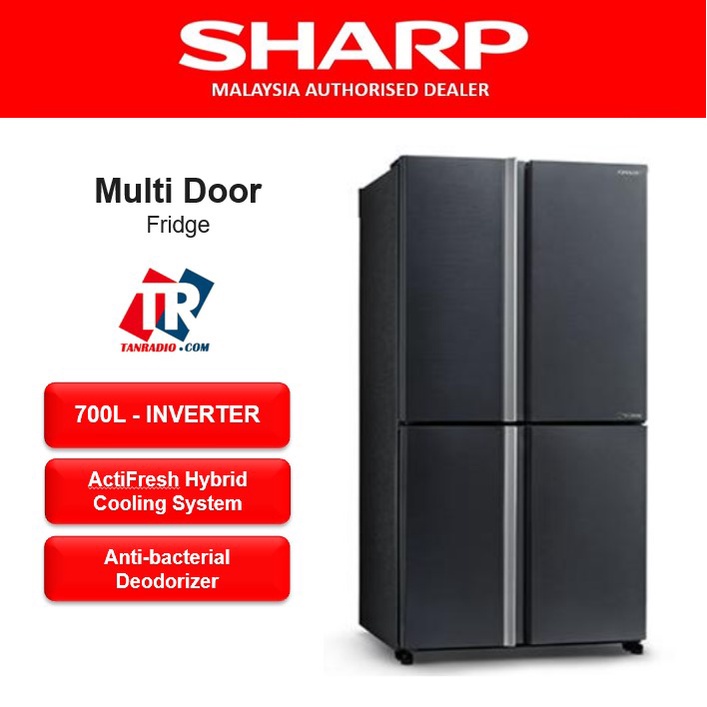 Sharp 700L Multi Door Inverter Avance Refrigerator SJF821VMSS FRIDGE ...