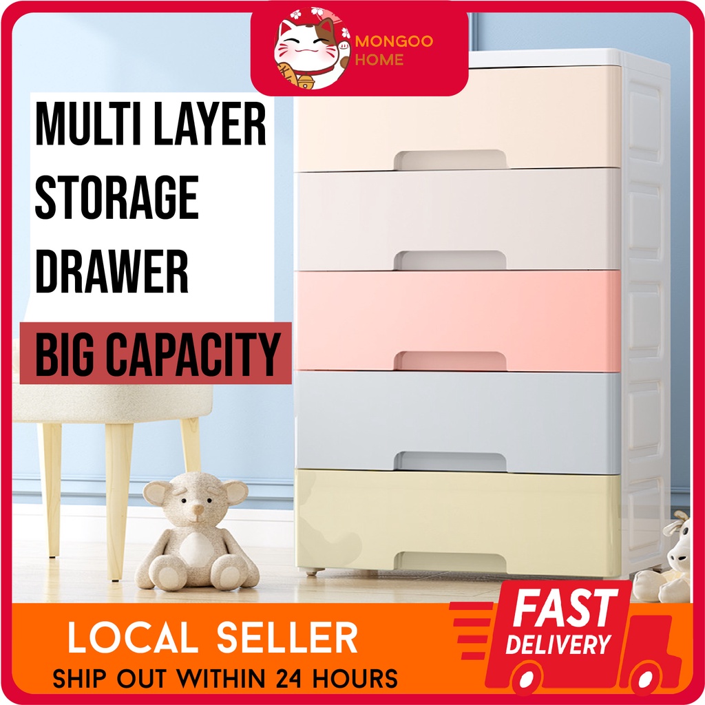 READY STOCK Multi Layer Drawers Storage Drawer Laci Besar Storage Boxes ...