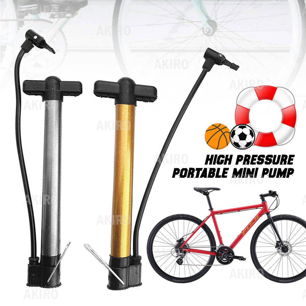 AKIRO Dual Head Basikal Pam Bicycle Pump Tayar Basikal Road MTB Hand ...