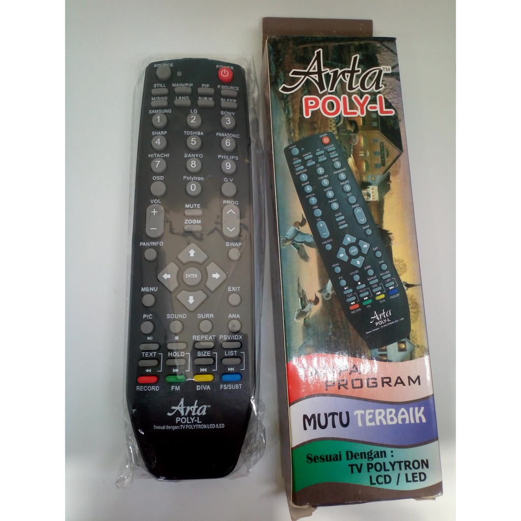 Remote Control LED LCD Polytron Universal Polytron Multi-Etc. | Shopee ...