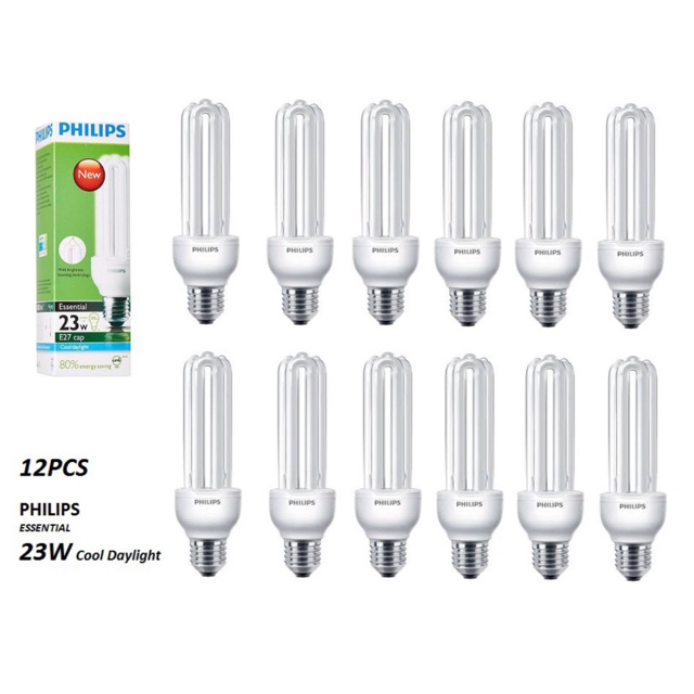 Philips PLCE 23w/E27 Cool Daylight ~VXON9 Trading | Shopee Malaysia