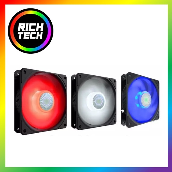 Cooler Master SickleFlow 120 Red / White / Blue Sickle Flow 4Pin PWM ...