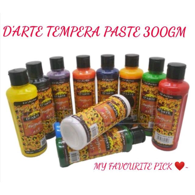 Tempera Paste 300gm D'ARTE | Shopee Malaysia