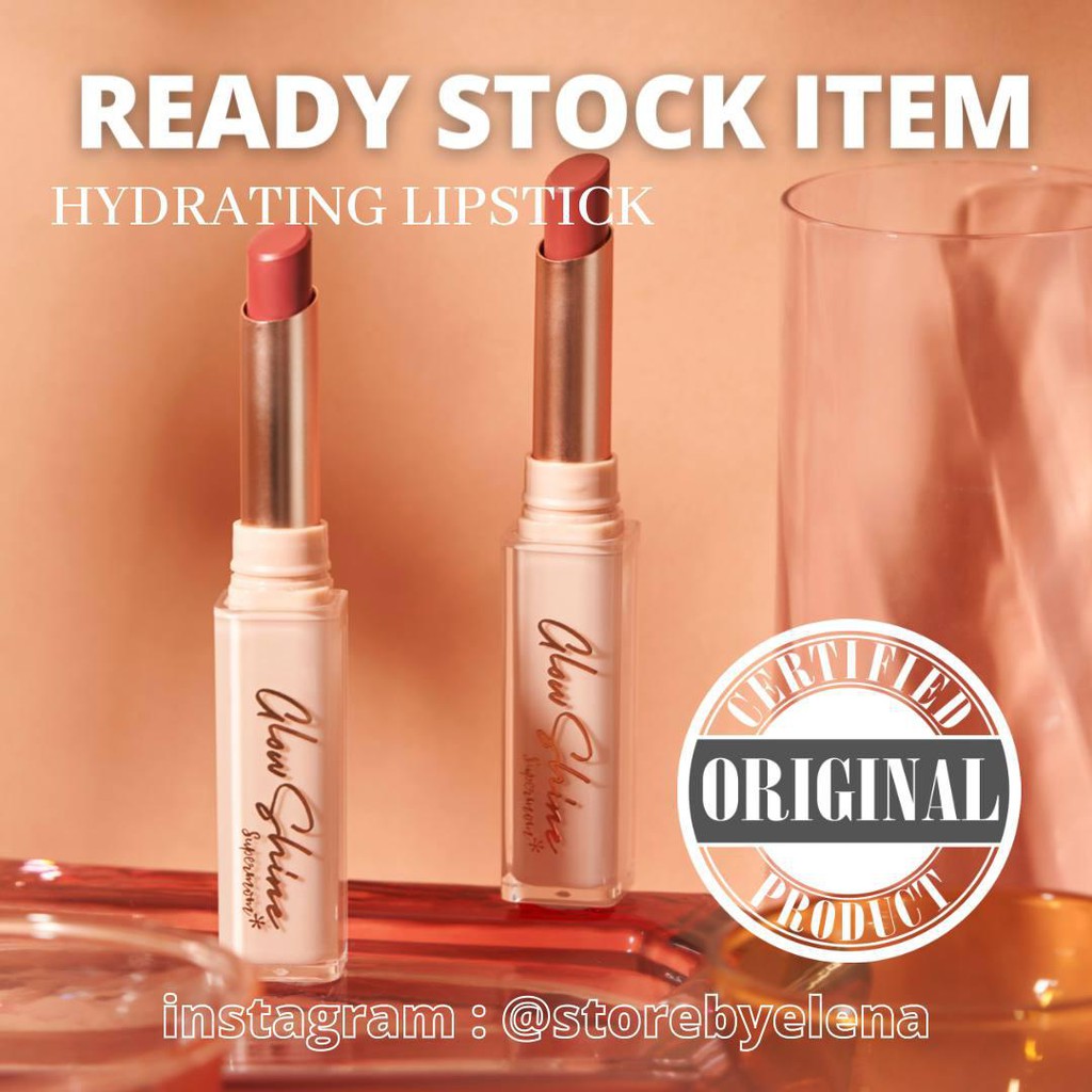 SUPERMOM GLOW SHINE LIPSTICK TREATMENT | Shopee Malaysia