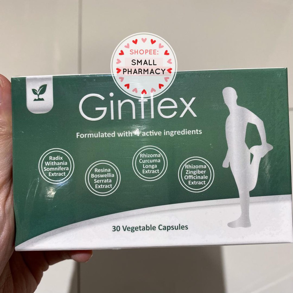 Ginflex Vegetable Capsules 30s | Shopee Malaysia