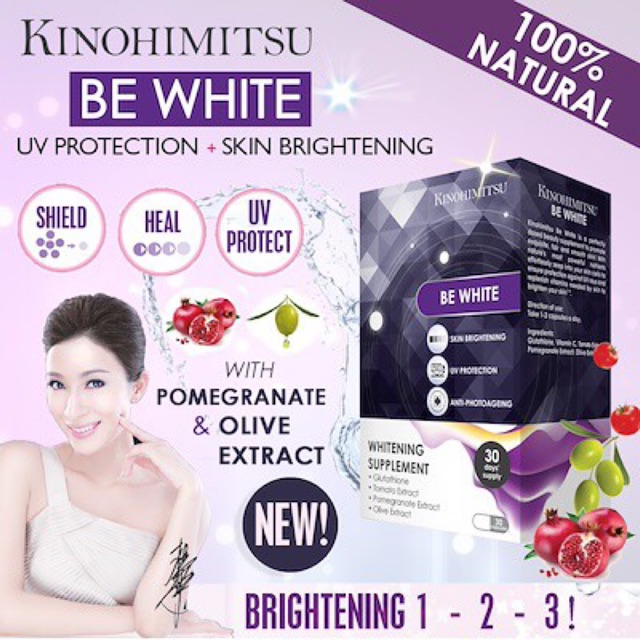 1 month supply Kinohimitsu Be White | Shopee Malaysia