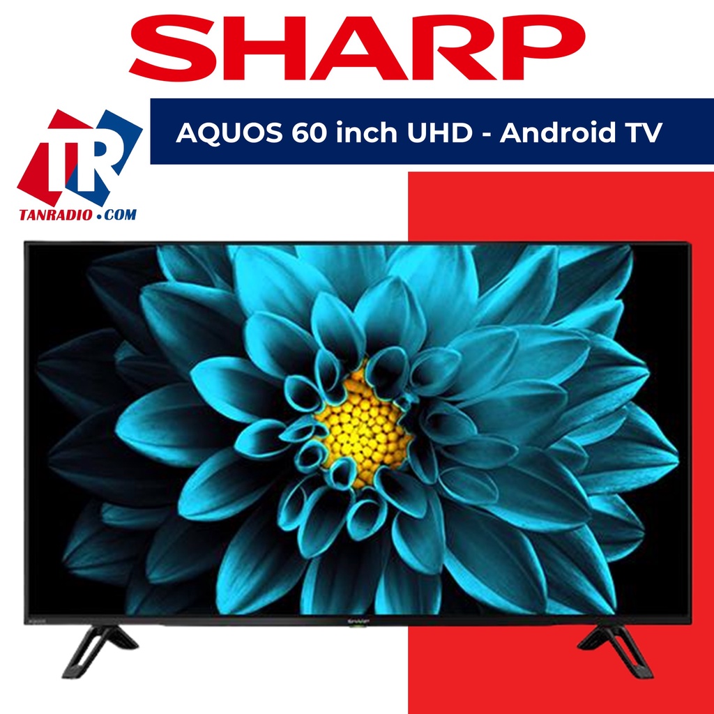 SHARP AQUOS 4K UHD Android TV (60") 4TC60DK1X | Shopee Malaysia