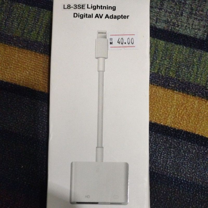 L8-3SE Lightning Digital AV Adapter | Shopee Malaysia