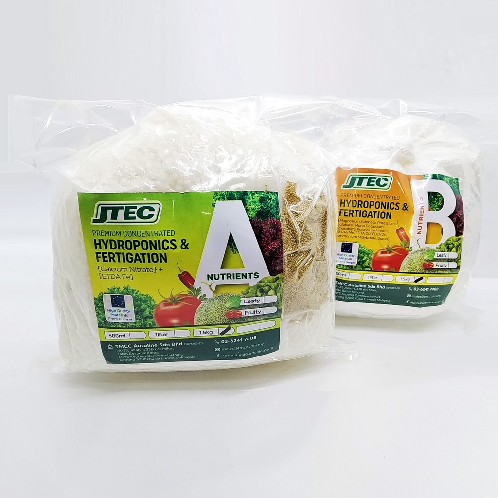 3 KG PREMIUM CONCENTRATED AB Powder Nutrients For Hydroponics ...
