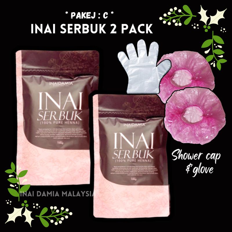 Inaidamia Serbuk Asli | Inai Rambut | Inai Celup Daun | INAI DAMIA ...