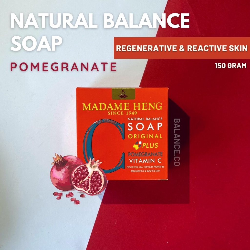 READY STOCK - Madame Heng Vitamin C Pomegranate Mulberry Rosemary 150G ...