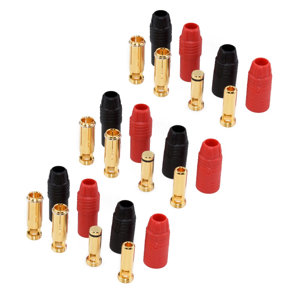 Amass AS150 Connector Male Female Banana Plug Anti-Spark Gold Plated ...