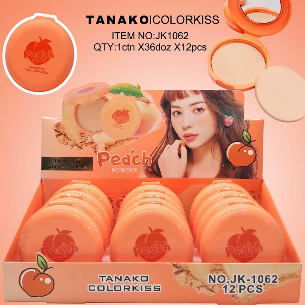 🎀New Tanako 🍑Peach Powder To Glow Your Face💋 Wholesale | Shopee Malaysia