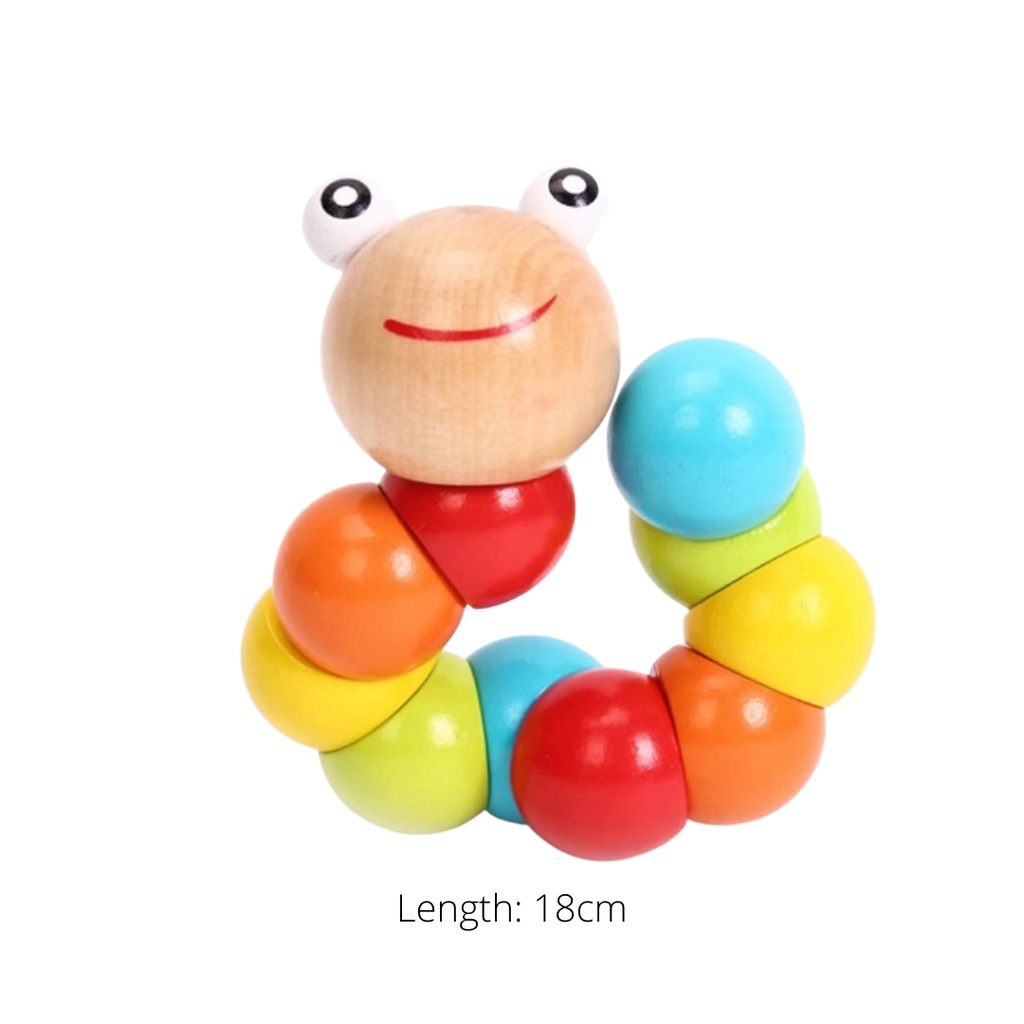 SIMI Wooden Educational Montessori Toys Baby Toddler Sensory for Early ...