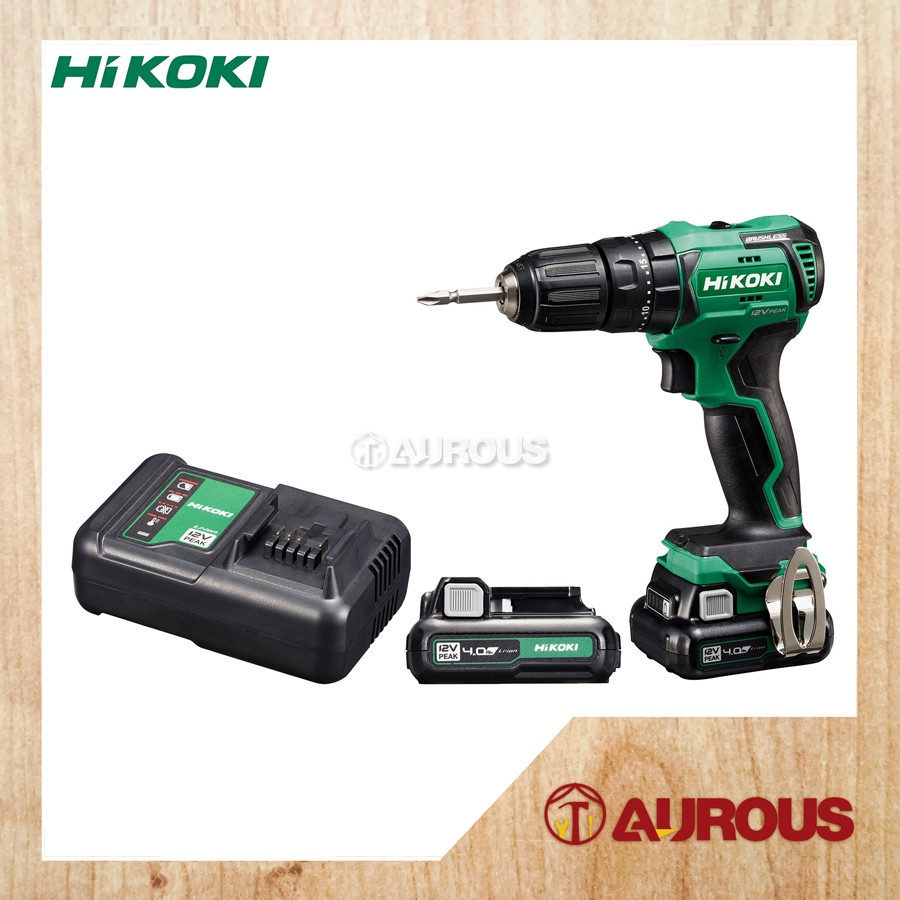 HIKOKI BRUSHLESS CORDLESS IMPACT DRILL MACHINE 38NM 12V (DV12DD ...