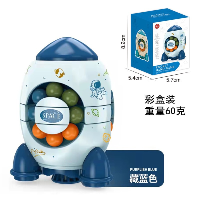 🔥Ready Stock🔥 Logic Game Rotating Magic beans Fidget Spinner Puzzle ...