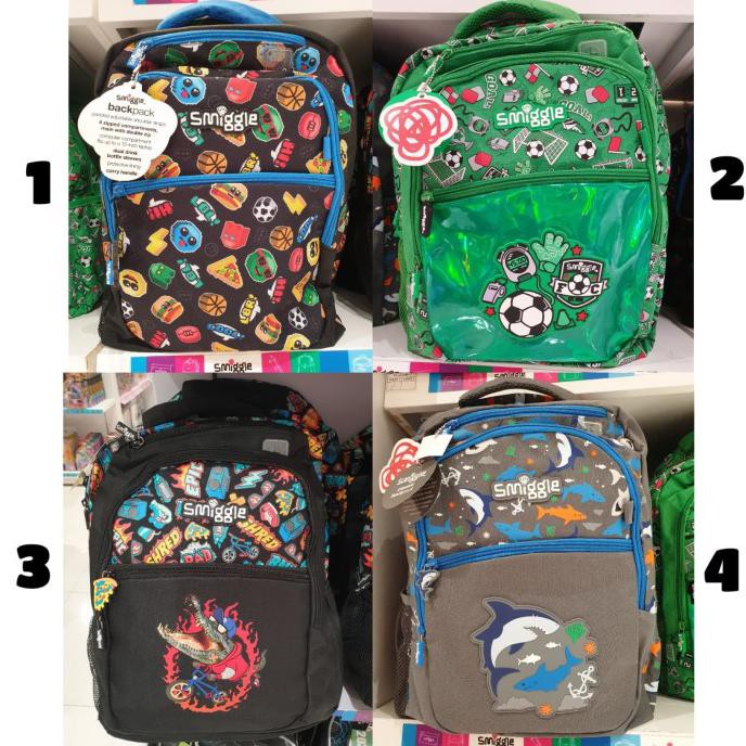 Smiggle Backpack School Kids Boy | Shopee Malaysia