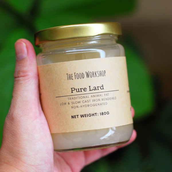 Pure Lard Traditional Animal Fat Pork Oil 猪油 Homemade Low Carb Keto ...