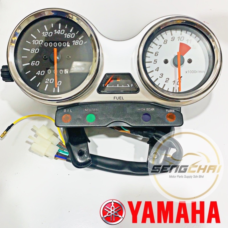 RXZ 5PV CATALYZER METER ASSY STANDARD YAMAHA SPEEDOMETER RXZ 135 ...