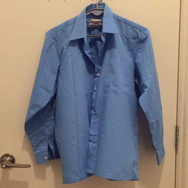 Outpost Hard collar Blue School Uniform | Shopee Malaysia