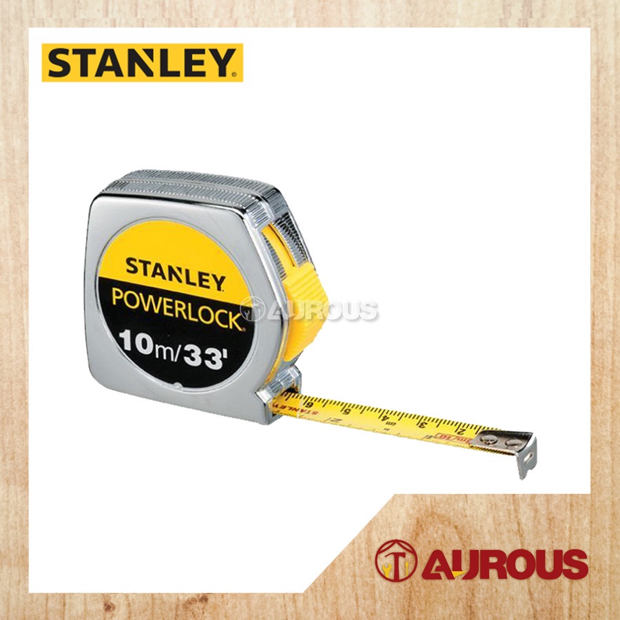 STANLEY POWER LOCK MEASURING TAPE (10M/32') 33-463 | Shopee Malaysia