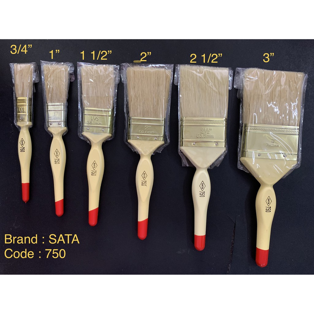 SATA 750 PAINT BRUSH / BERUS CAT | Shopee Malaysia