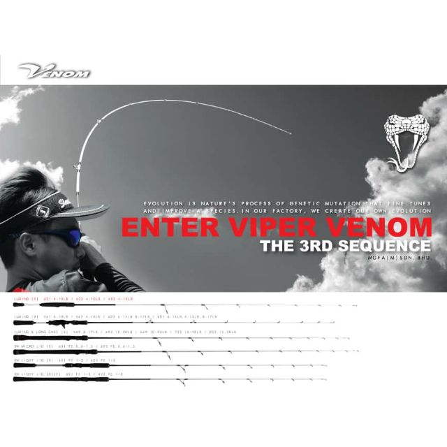 Viper Venom Fishing Rod | Shopee Malaysia