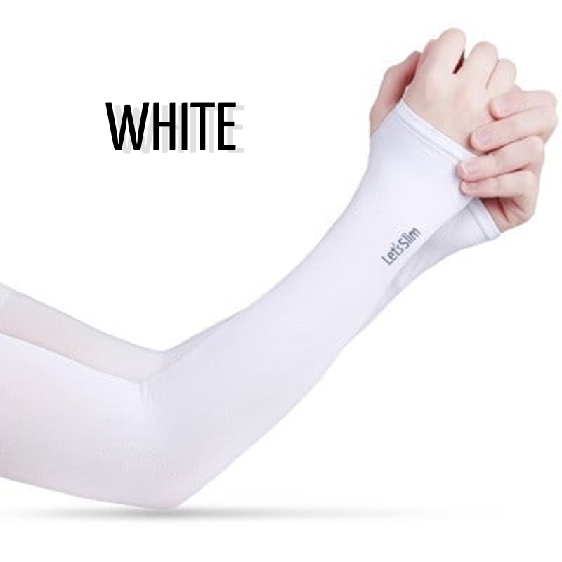 Ice Sleeve Cooling Hand Sock UV Protection Arm Sleeves Thin Men Sport ...