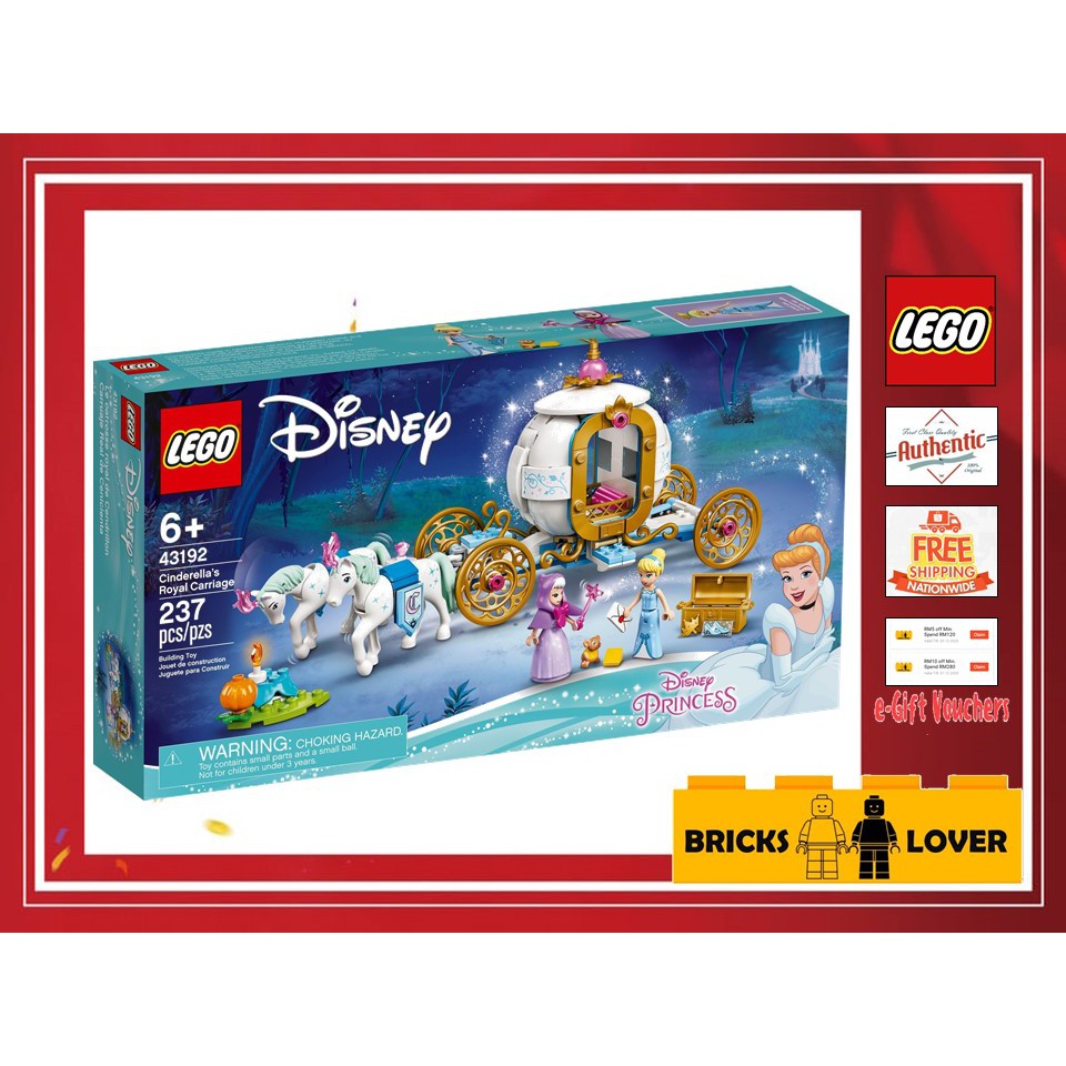 {Bricks_Lover} Lego Disney 43192 - Cinderella's Royal Carriage (100% ...