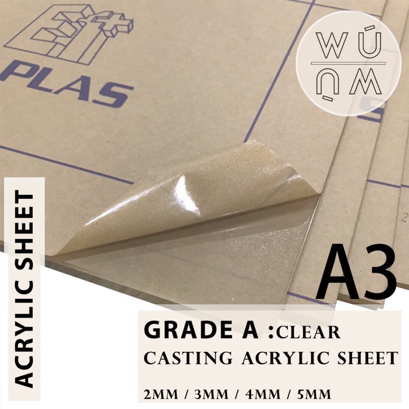 [Ready Stock]A3 Grade A Acrylic Sheet 2mm to 5mm | Shopee Malaysia