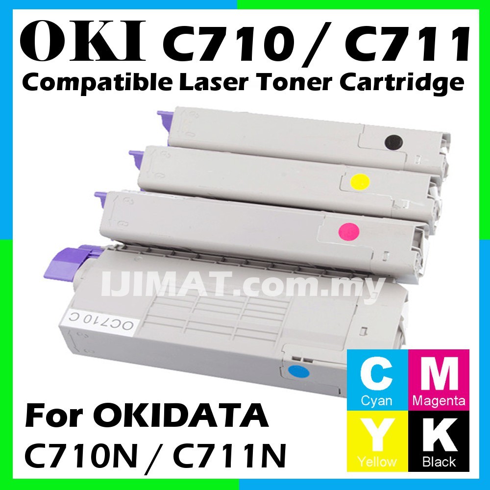 Compatible Toner OKI Okidata 711 710 C710 C710N C710DN C711N C711ND C711DNT C711wt 44318612 ...
