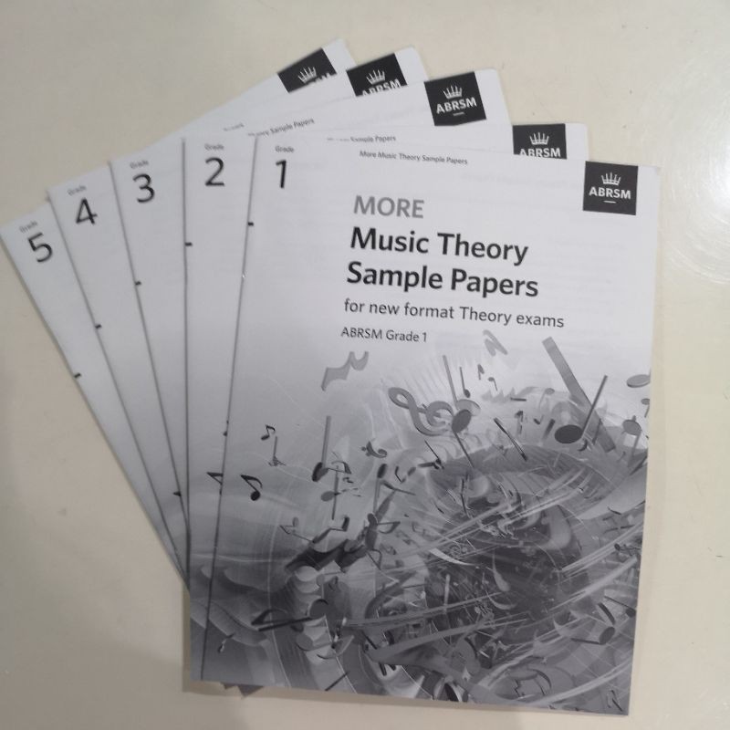 Abrsm more music theory sample papers (online theory exam) | Shopee ...