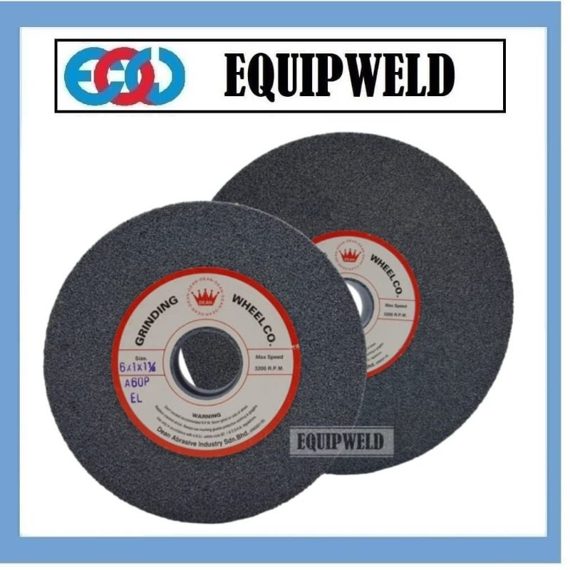 DEAN GRINDING WHEEL STONE DISC 6" / 8" / 10" / 12" X 3/4" / 1" / 1-1/2 ...