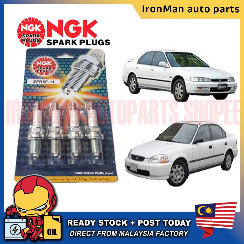 NGK AUTOMOTIVE CAR ENGINE PARTS SPARK PLUG HONDA CIVIC SO4 ACCORD SV4 ...