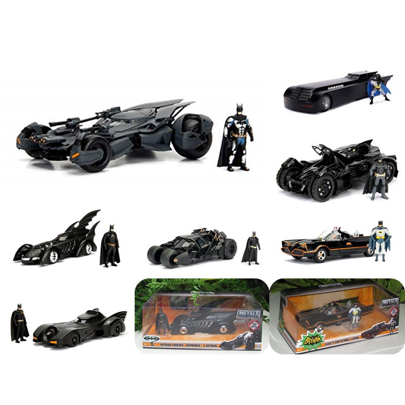 Jada 1/24 THE DARK KNIGHT BATMOBILE & BATMAN (2008) Batmobile Diecast ...
