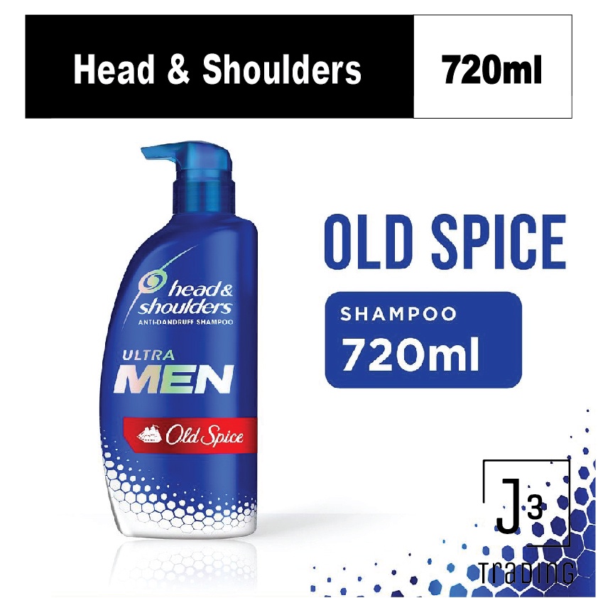 Head & Shoulders UltraMen Anti Dandruff Shampoo 720ml (Old Spice ...