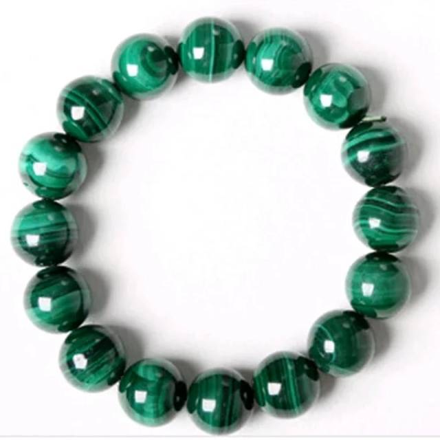 HIJAU Jade Tiger Eye Green Stone Men's Bracelet | Shopee Malaysia