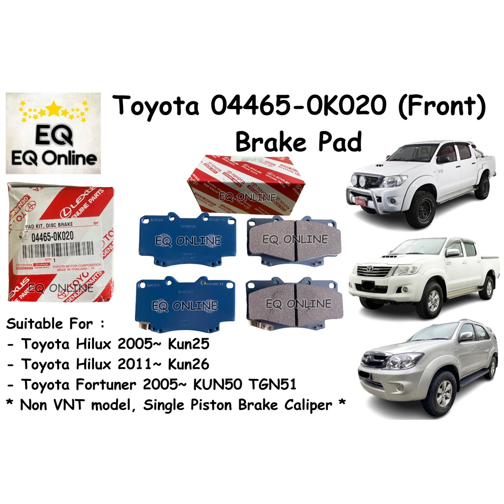 Toyota Hilux Kun25, Kun26 (2005 - 2015) , Fortuner TGN51, Kun50 Front ...