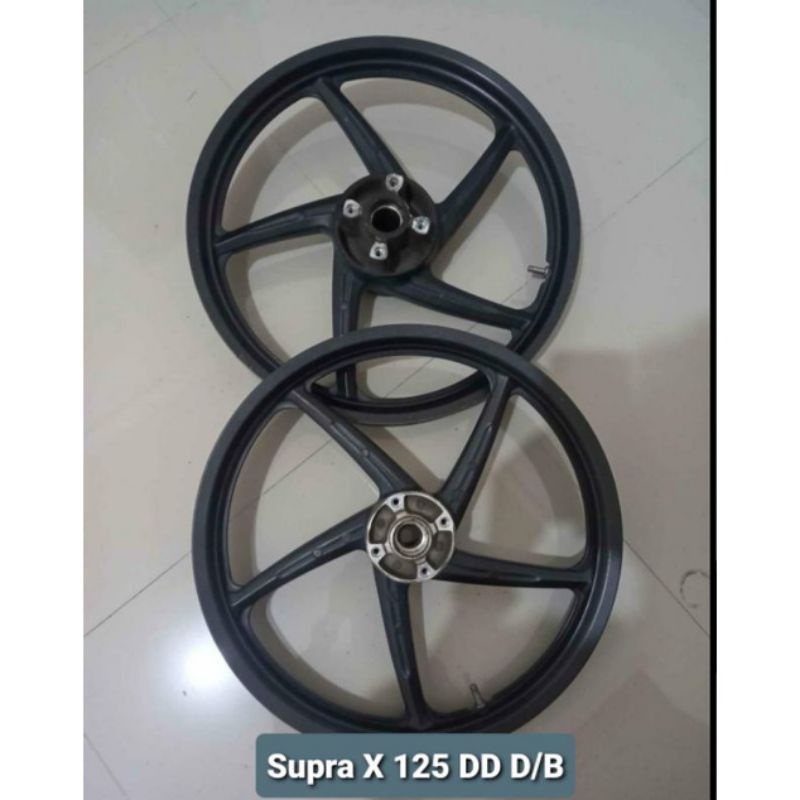 Original Honda Supra X 125 TR DD Double Disc Rims | Shopee Malaysia