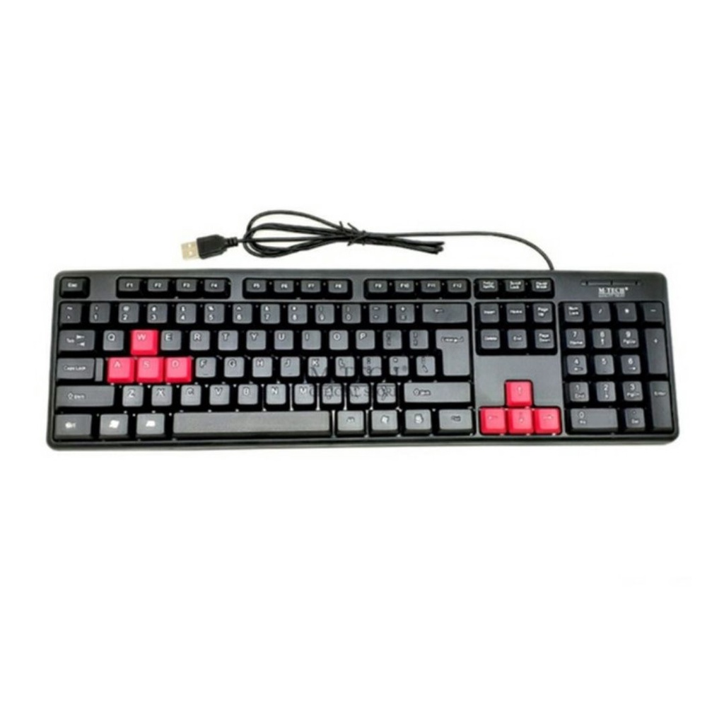 M-Tech STK-01 USB Keyboard Standard computer and laptop Keyboard ...