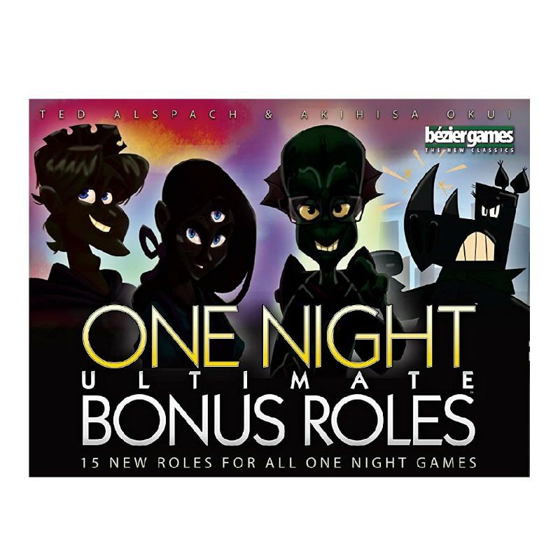 (Authentic) One Night Ultimate Bonus Roles Card Game Expansion ...