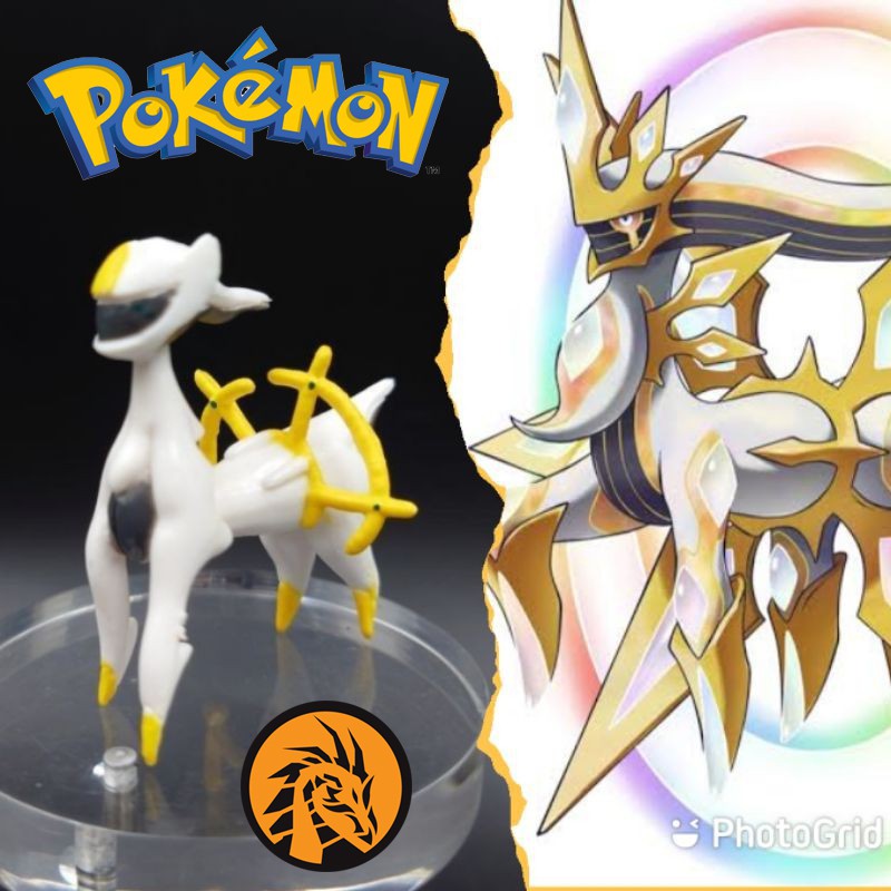 4cm Pokemon Aceus Arceus Model Premium Grade God Figure Good Work Very ...