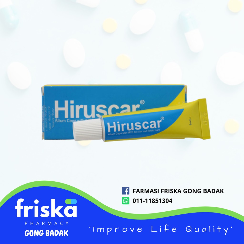 Hiruscar Gel for Scars (5g) | Shopee Malaysia